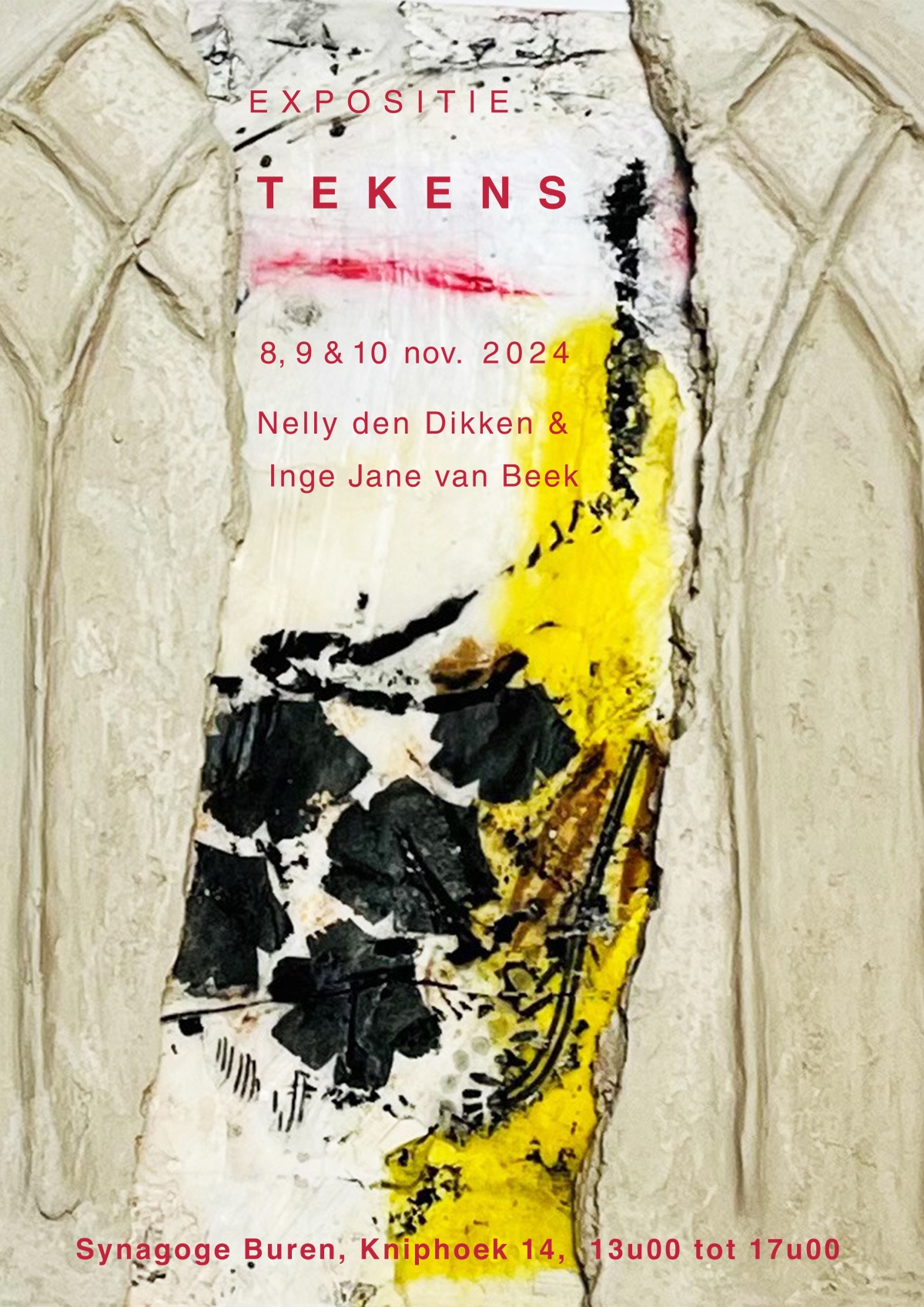 Nelly den Dikken en Inge Jane van Beek - Expositie 'Tekens'