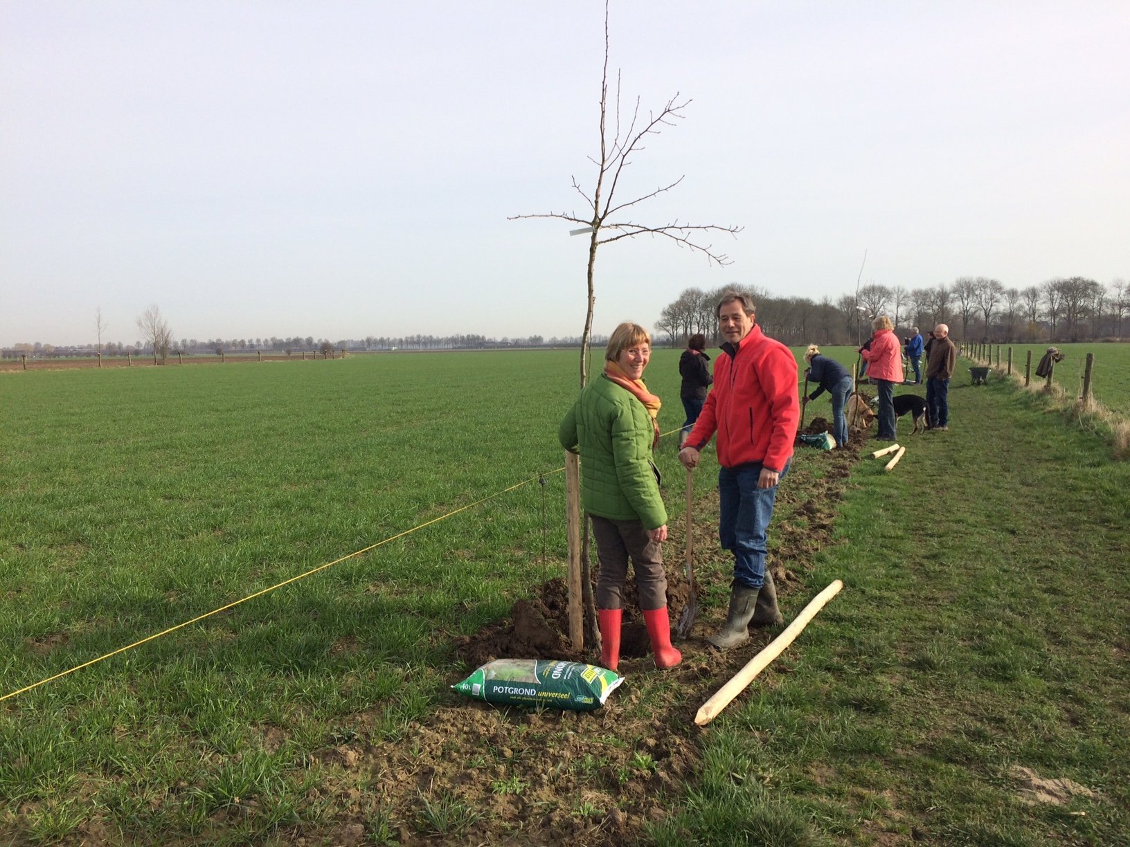 Het Fruitlaantje - Wandelpad langs hoogstam appel- en perenbomen